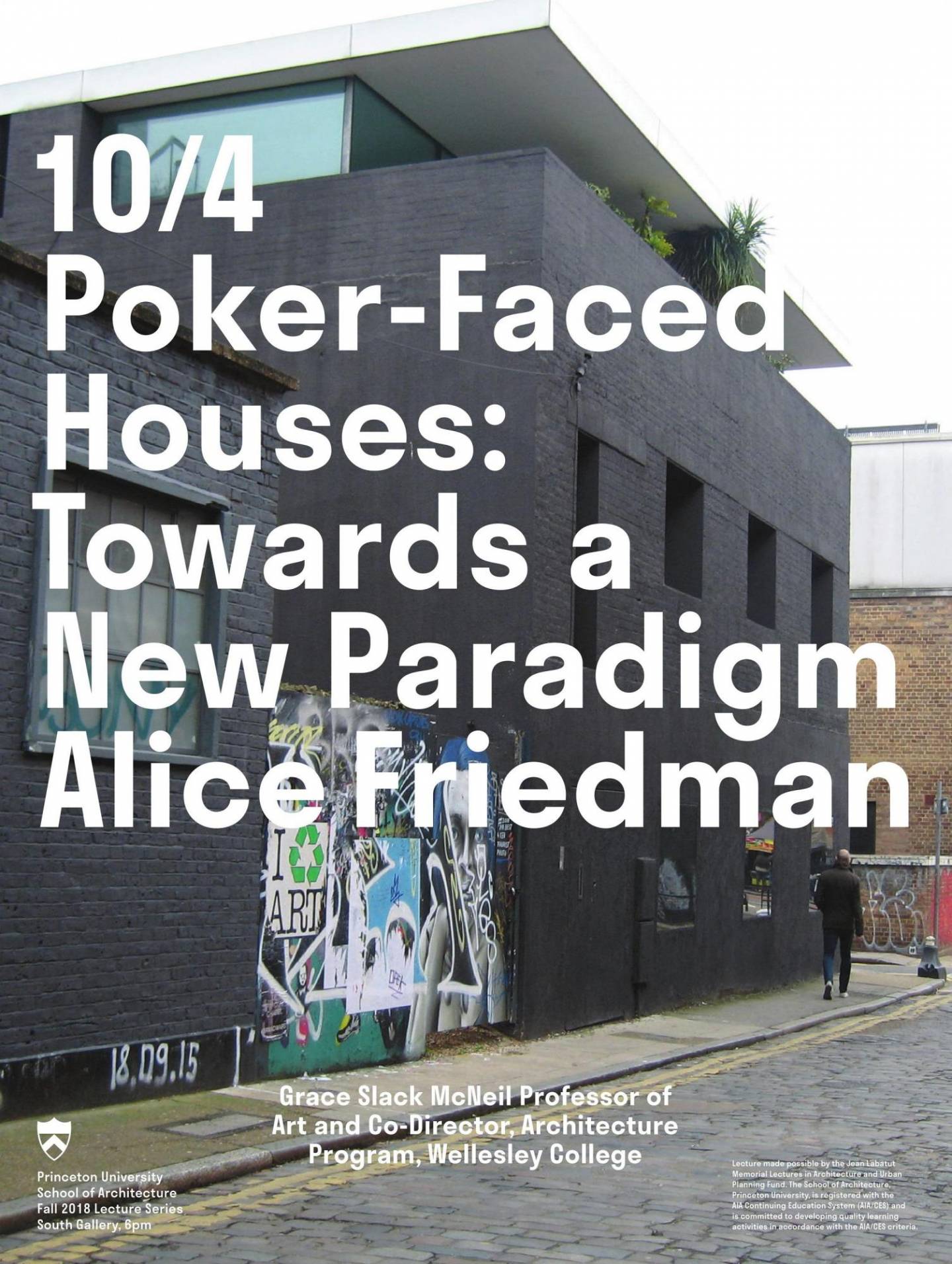 Lecture Series: Alice Friedman