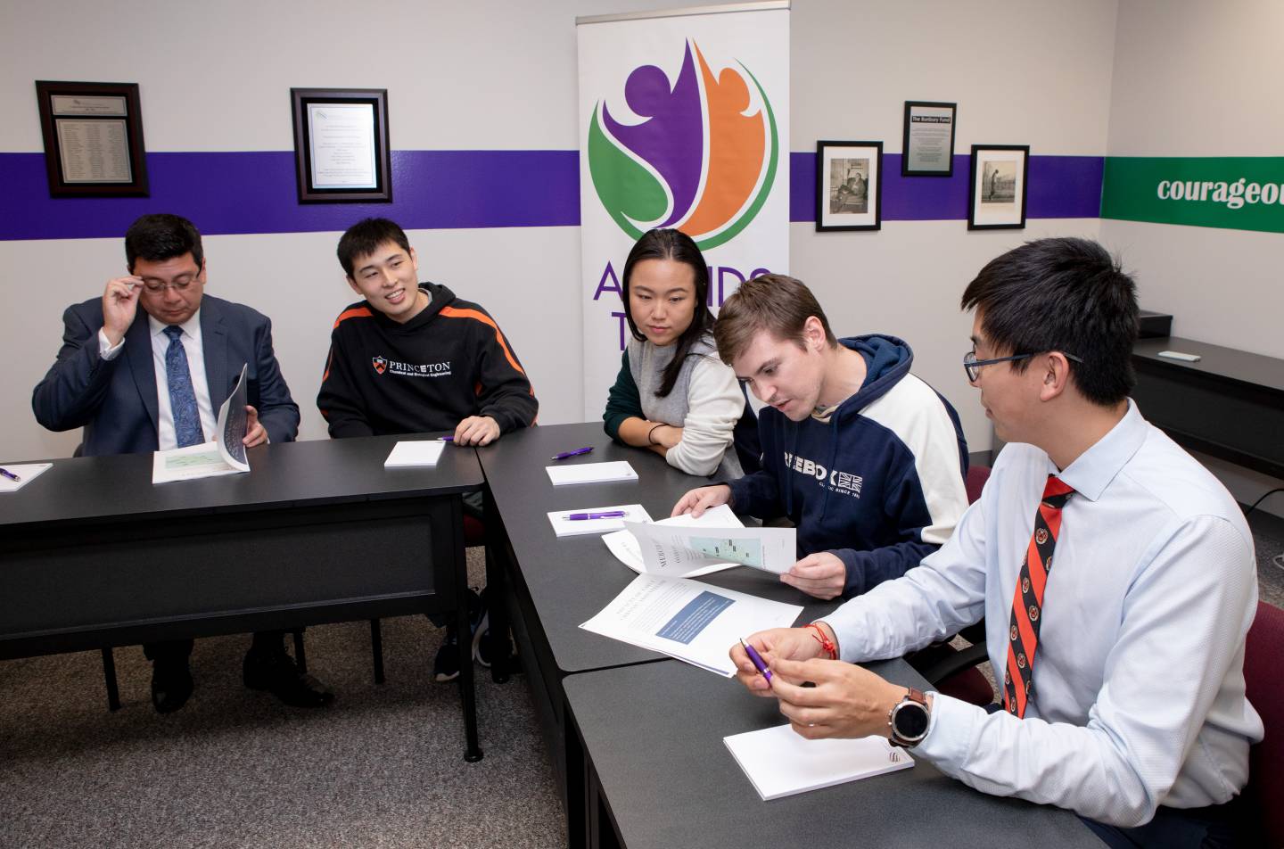 Graduate student consultants explore professional options outside academe