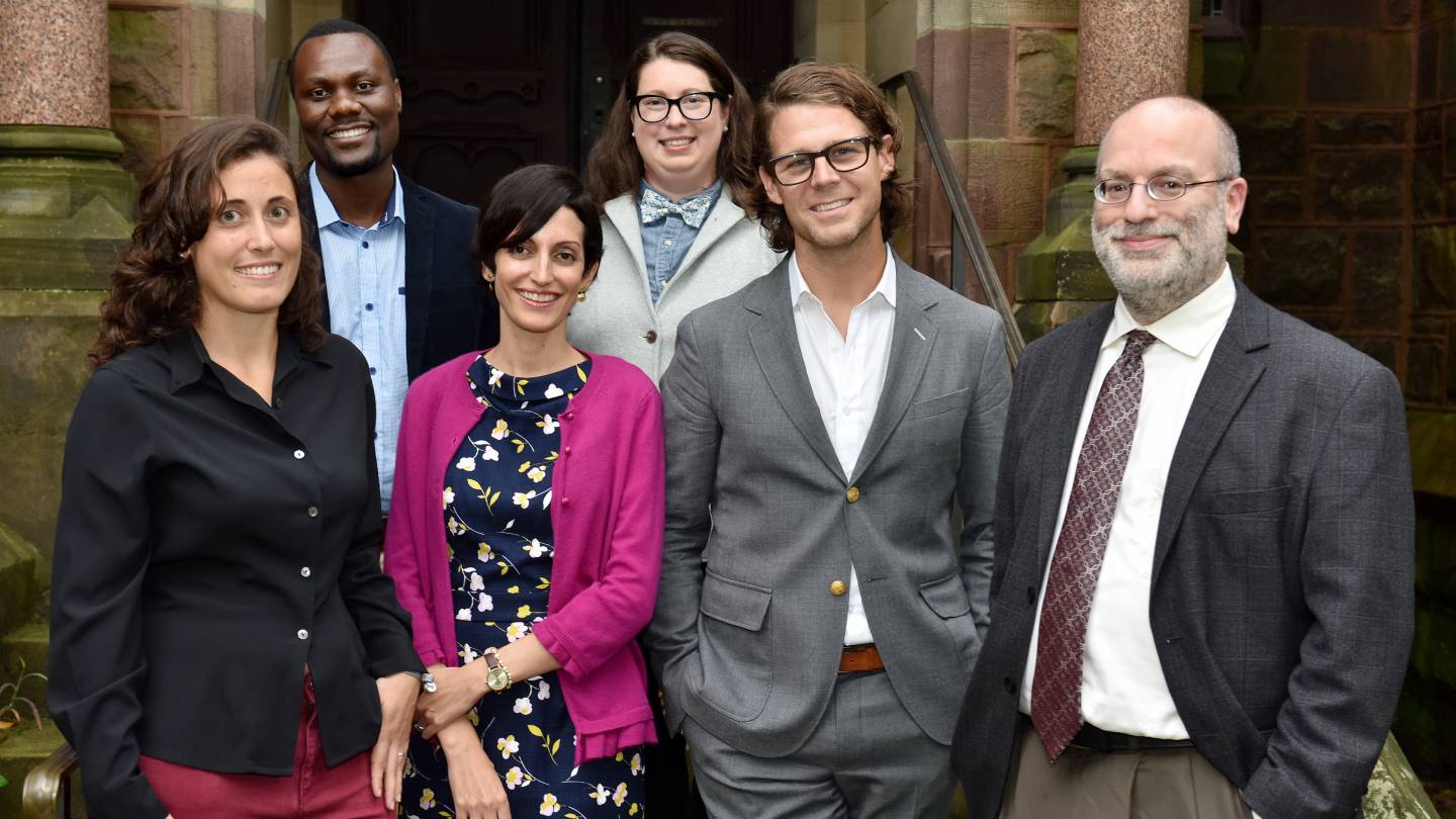 Five scholars join Society of Fellows in the Liberal Arts