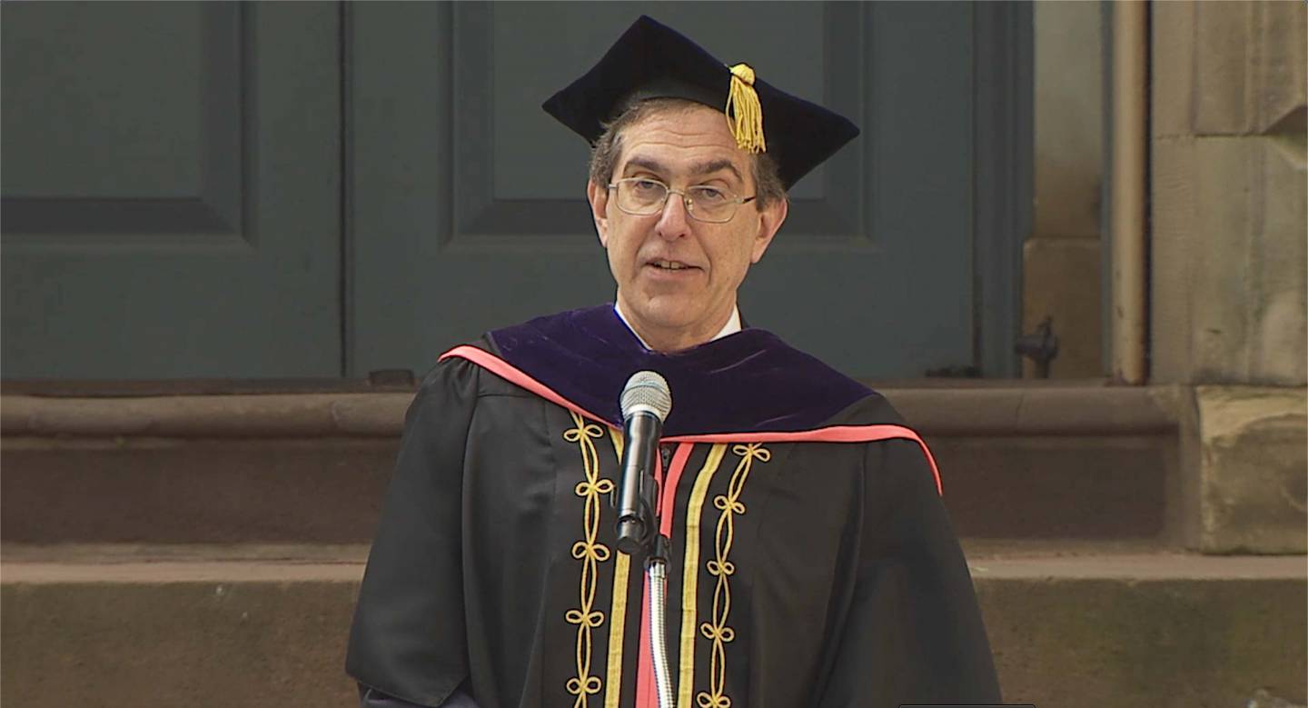 2020 Commencement Address by President Eisgruber