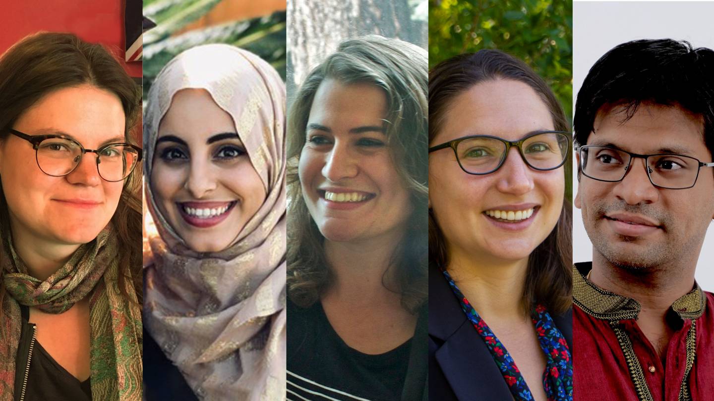 Five scholars join Society of Fellows in the Liberal Arts