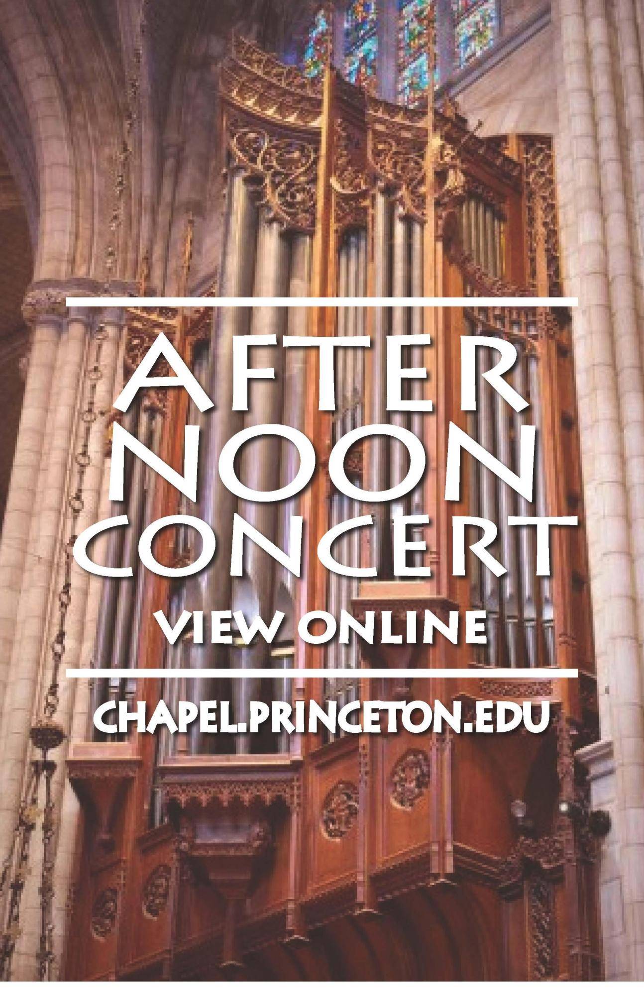 After Noon Concert - Virtual Event