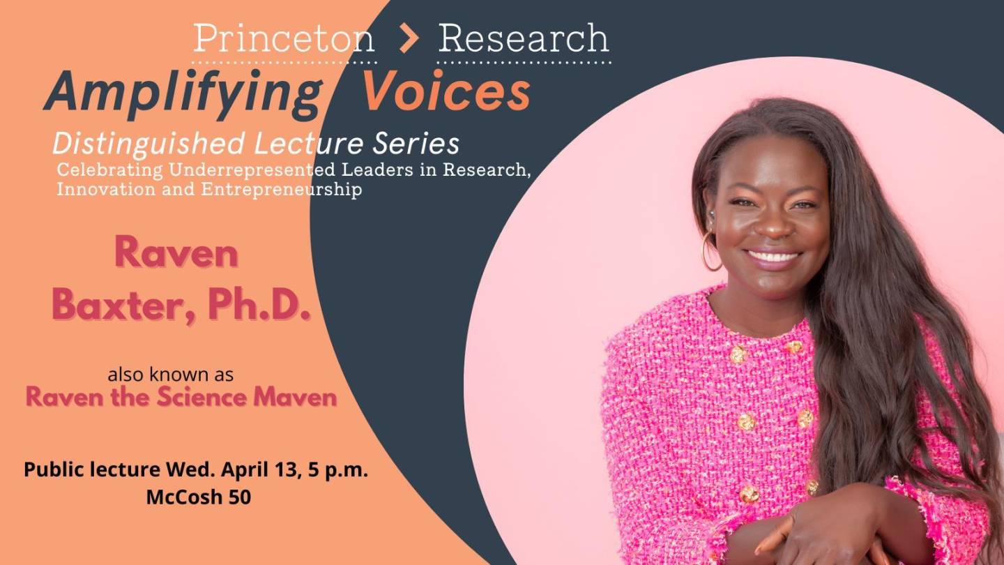 Amplifying Voices Distinguished Lecture: Raven Baxter, PhD