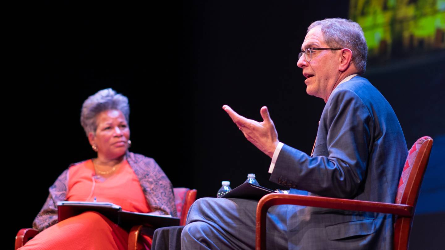 President Eisgruber and VP Calhoun encourage new incoming students to ...