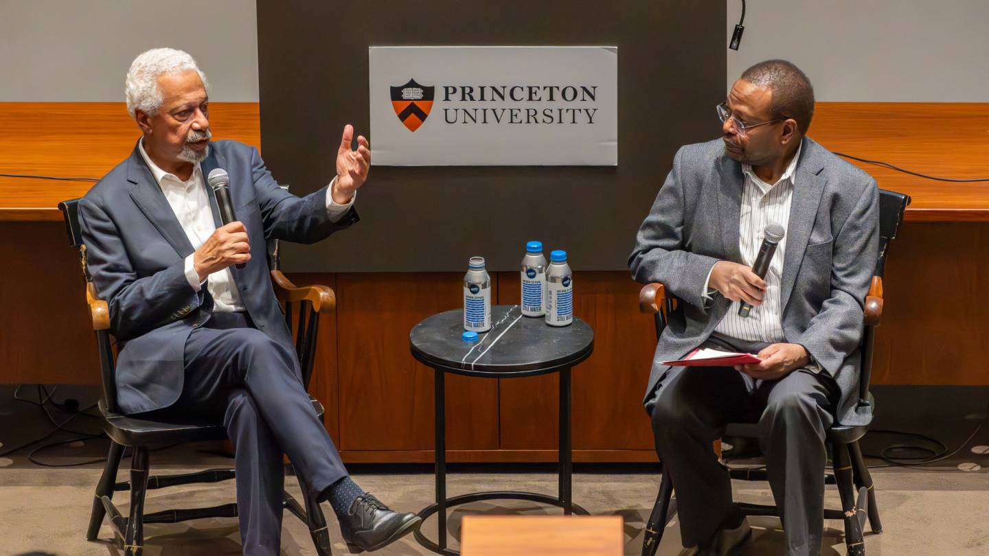 Africa World Initiative hosts Nobel laureate Abdulrazak Gurnah in conversation and in the classroom