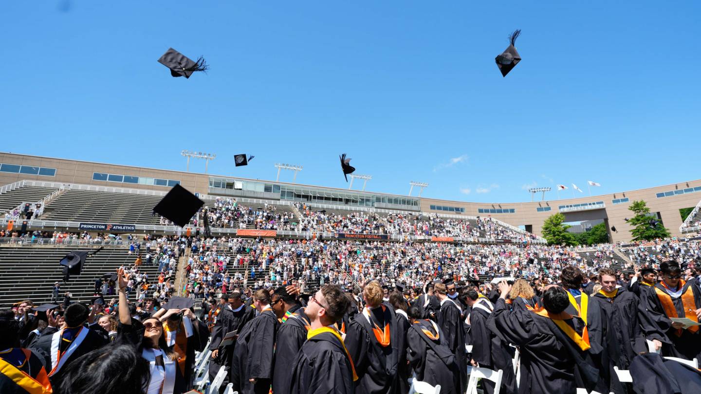 Princeton will celebrate graduation events for Class of 2025
