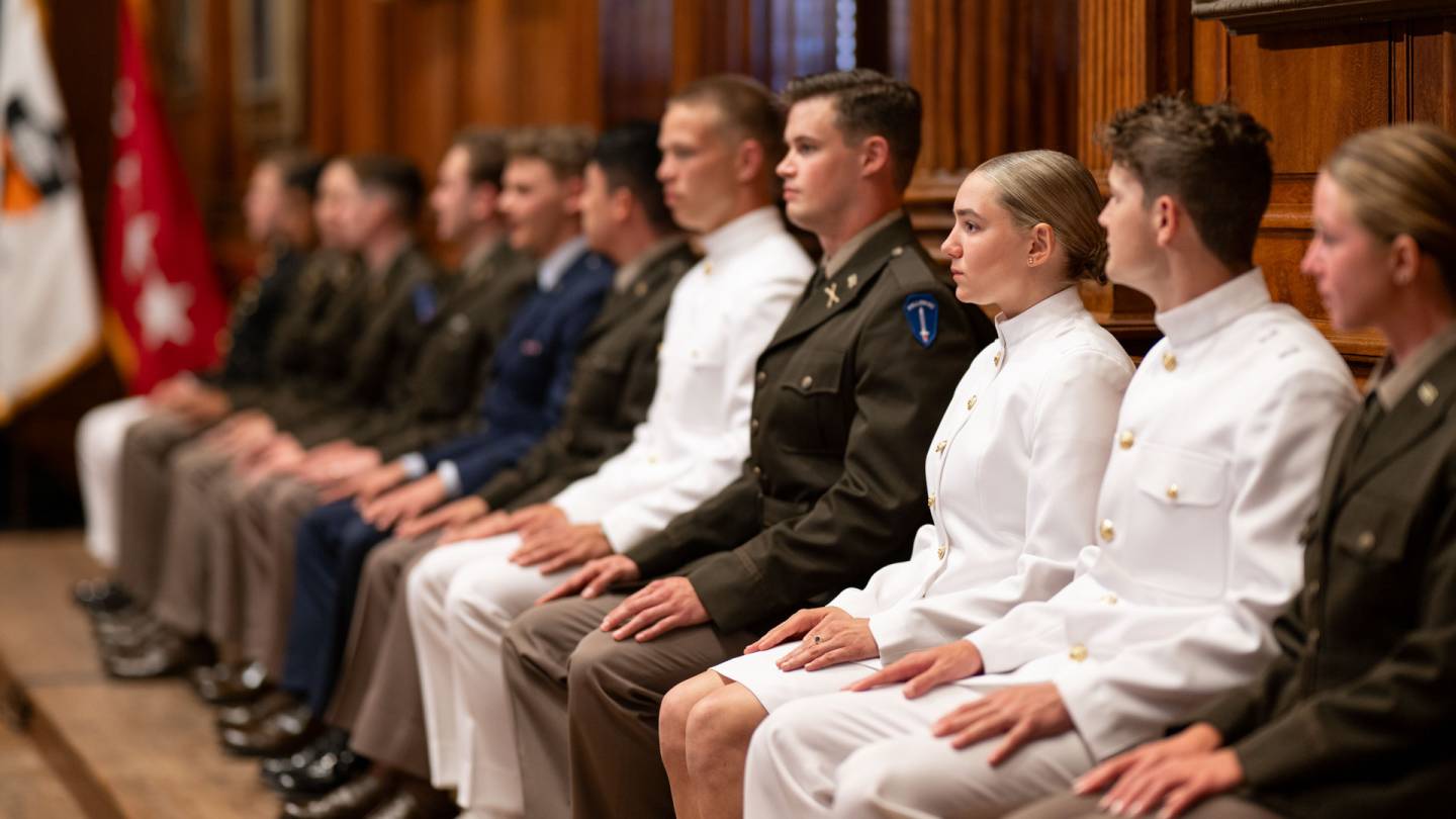 After Princeton graduation, ROTC students are commissioned as U.S. Army ...