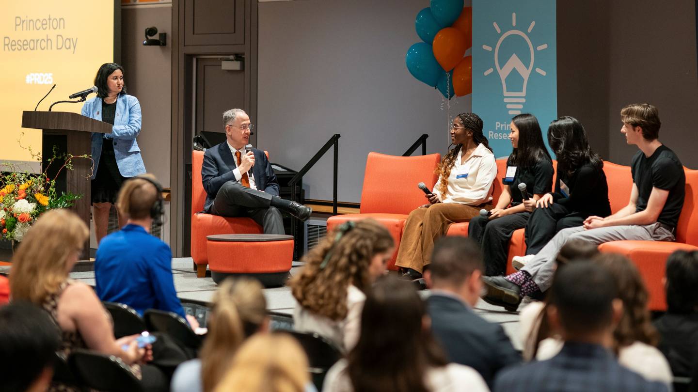 Princeton Research Day 2025: A pipeline of talent and commitment