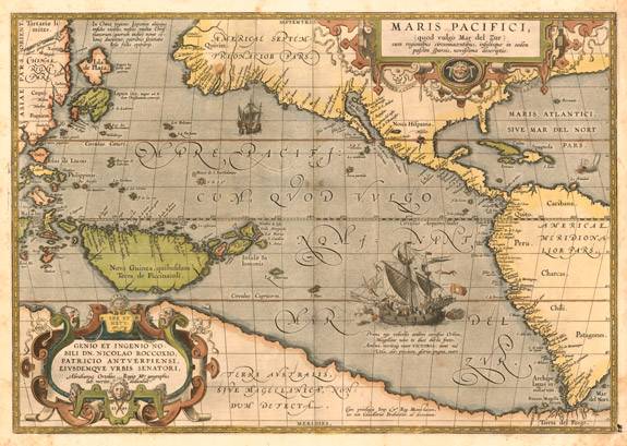 Exhibition features rare maps and books on Pacific exploration