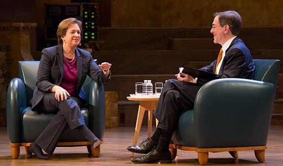 Kagan discusses the Constitution, the Supreme Court and her time at ...