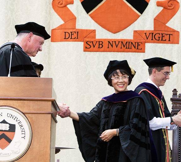 Princeton awards six honorary degrees