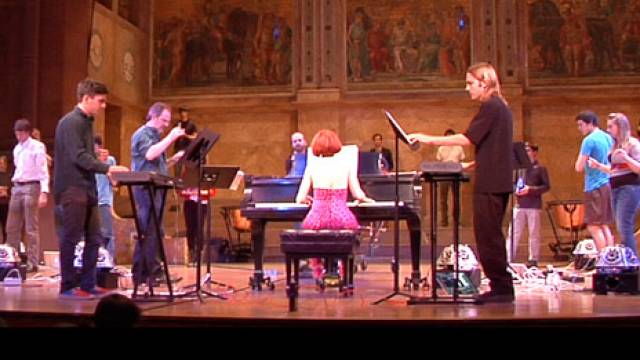 PLOrk performs 'A Horde of Premieres and Pianos'