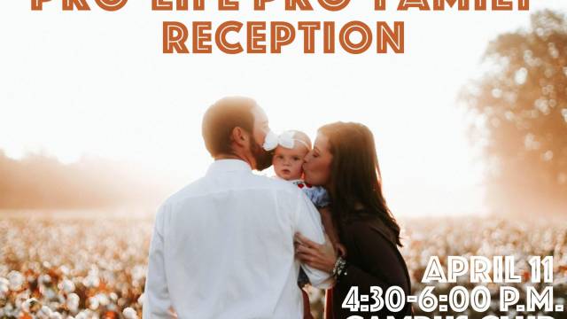 Pro-Life Pro-Family Reception