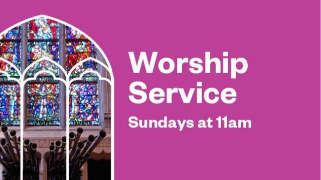 Sunday Worship Service & Fall Preaching Schedule