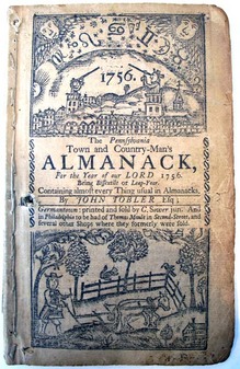 Early American Almanacs - Graphic Arts