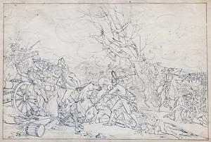 The Death of General Mercer at the Battle of Princeton - Graphic Arts