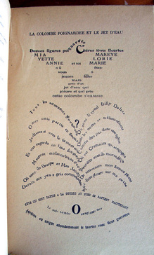 Apollinaire's Calligrammes - Graphic Arts