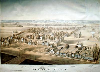 Princeton Campus Bird's Eye Views - Graphic Arts