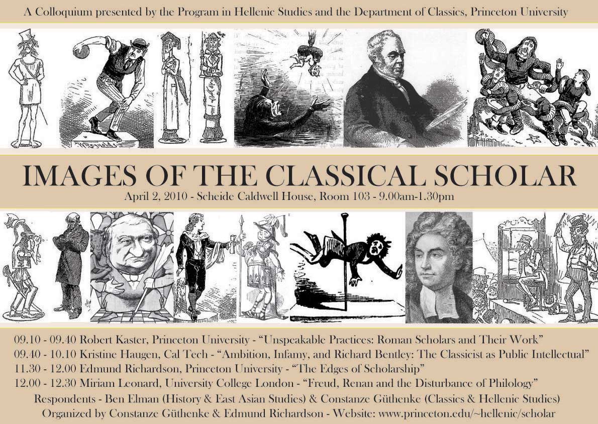 Images of the Classical Scholar - Hellenic Studies - Princeton University