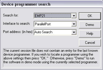 Chip Programming Instructions