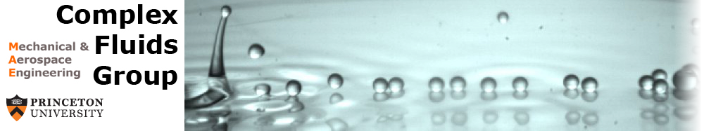 Princeton University - Complex Fluids Group